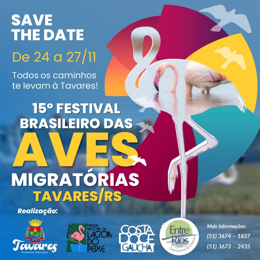 XV Festival Aves Migratórias em Tavares/RS - Prefeitura Municipal de ...